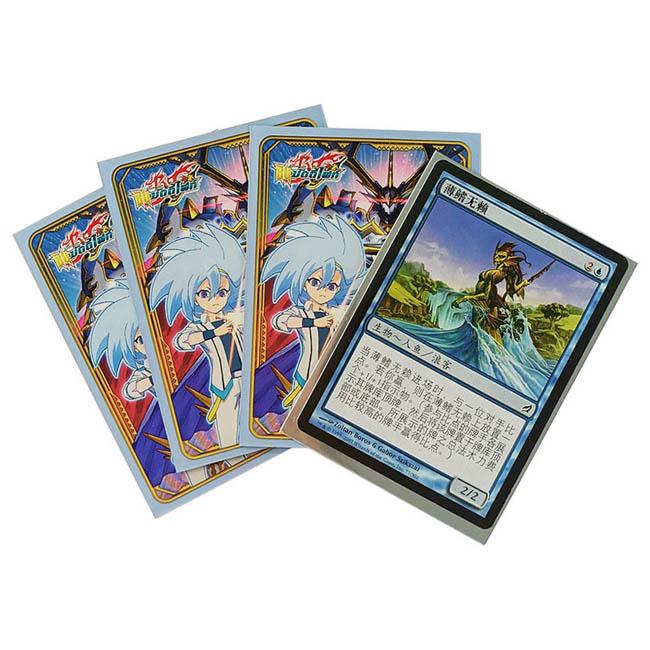 Double Matte CPP Hard Plastic Card Sleeves 66x91mm Printed Plastic ...